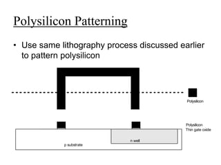 Cmos fabrication | PPTX