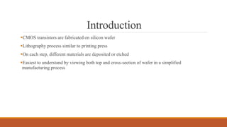 Cmos fabrication | PPT