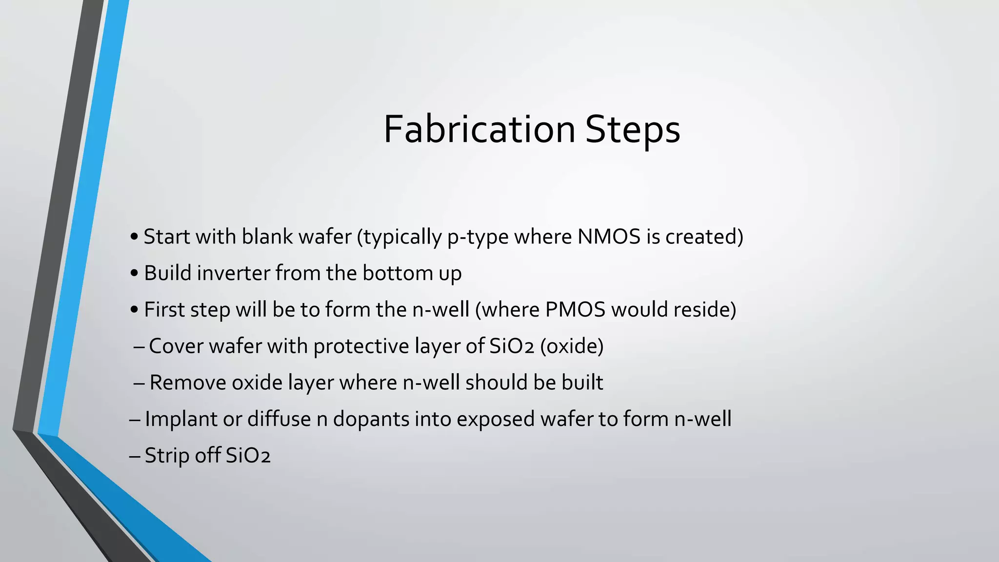 CMOS FABRICATION AND TECHNIQUES | PPTX