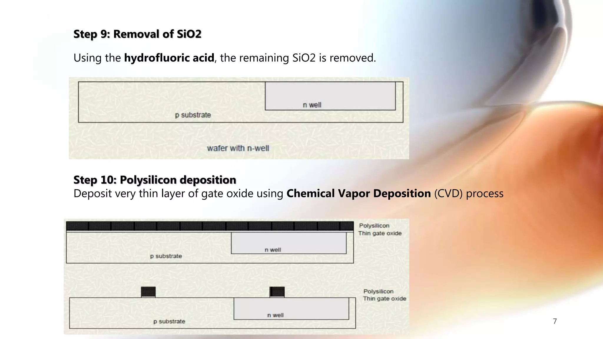 Cmos fabrication process | PPTX