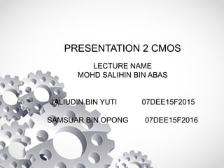 Cmos ic design (slides) | PPT