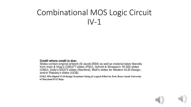 CMOS Logic Circuit IV-1.pptx CMOS Logic Circuit IV-1.pptx