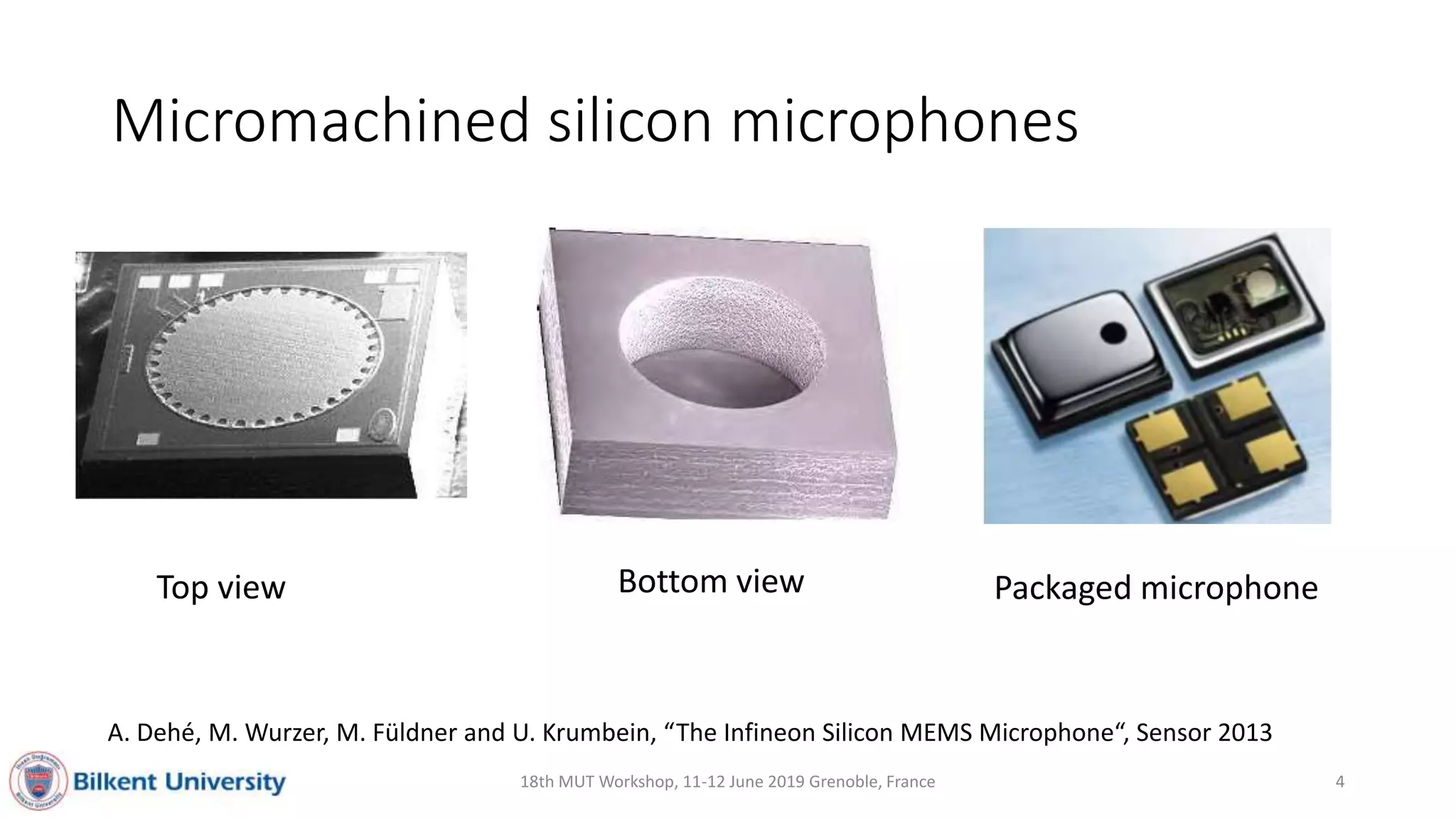 A CMUT Microphone Fabricated Using a CMOS Process | PPTX