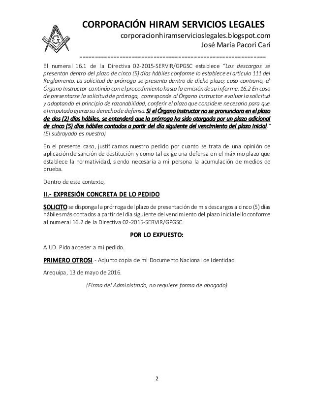 Cómo Solicitar La Ampliación Del Plazo Para Presentar Descargos En Un…