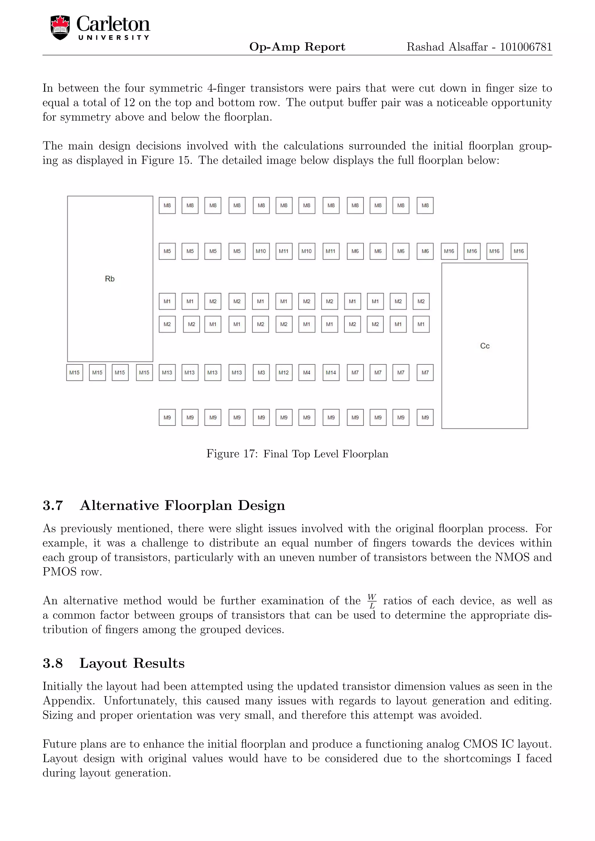 CMOS Operational Amplifier Design | PDF
