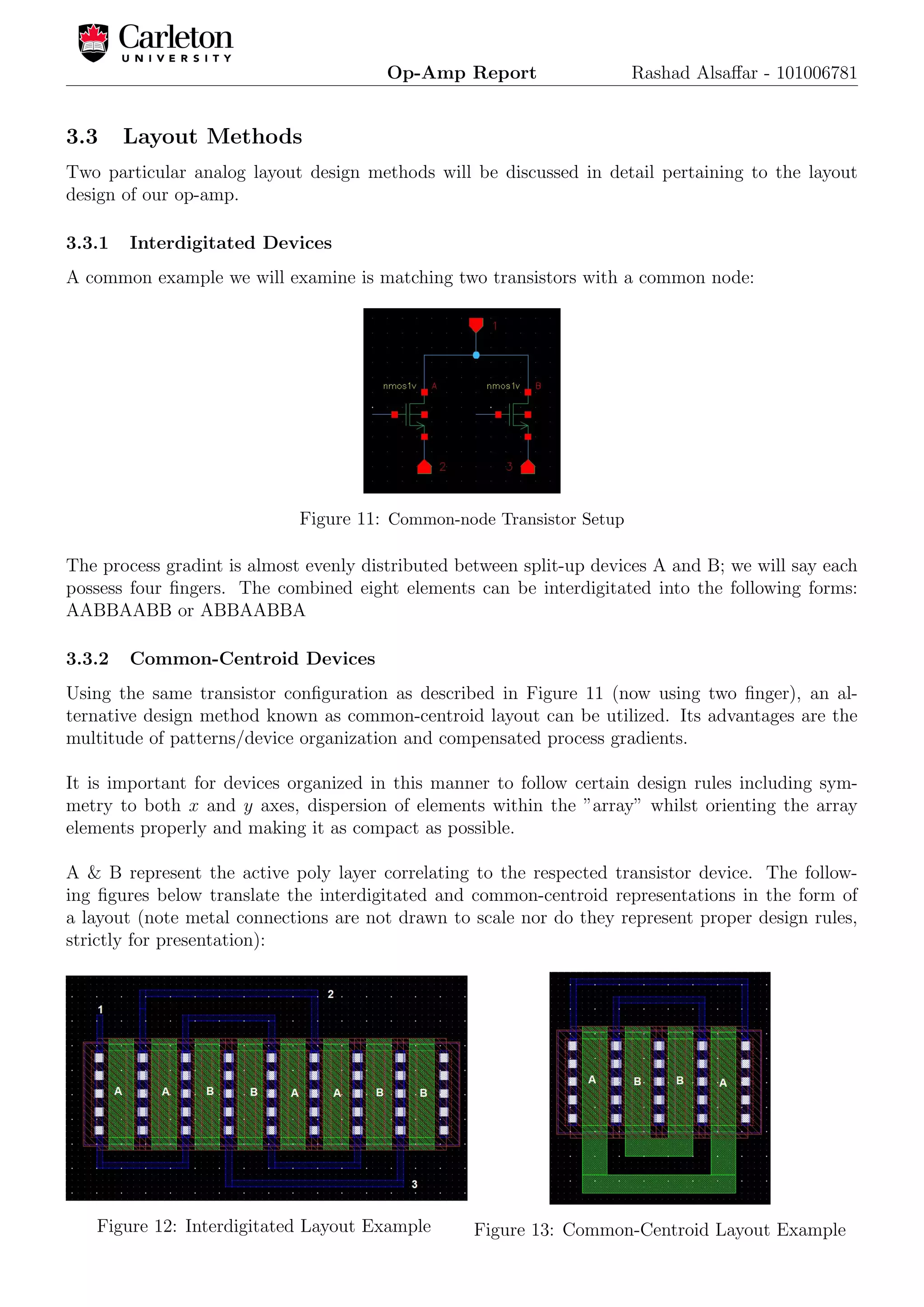 CMOS Operational Amplifier Design | PDF
