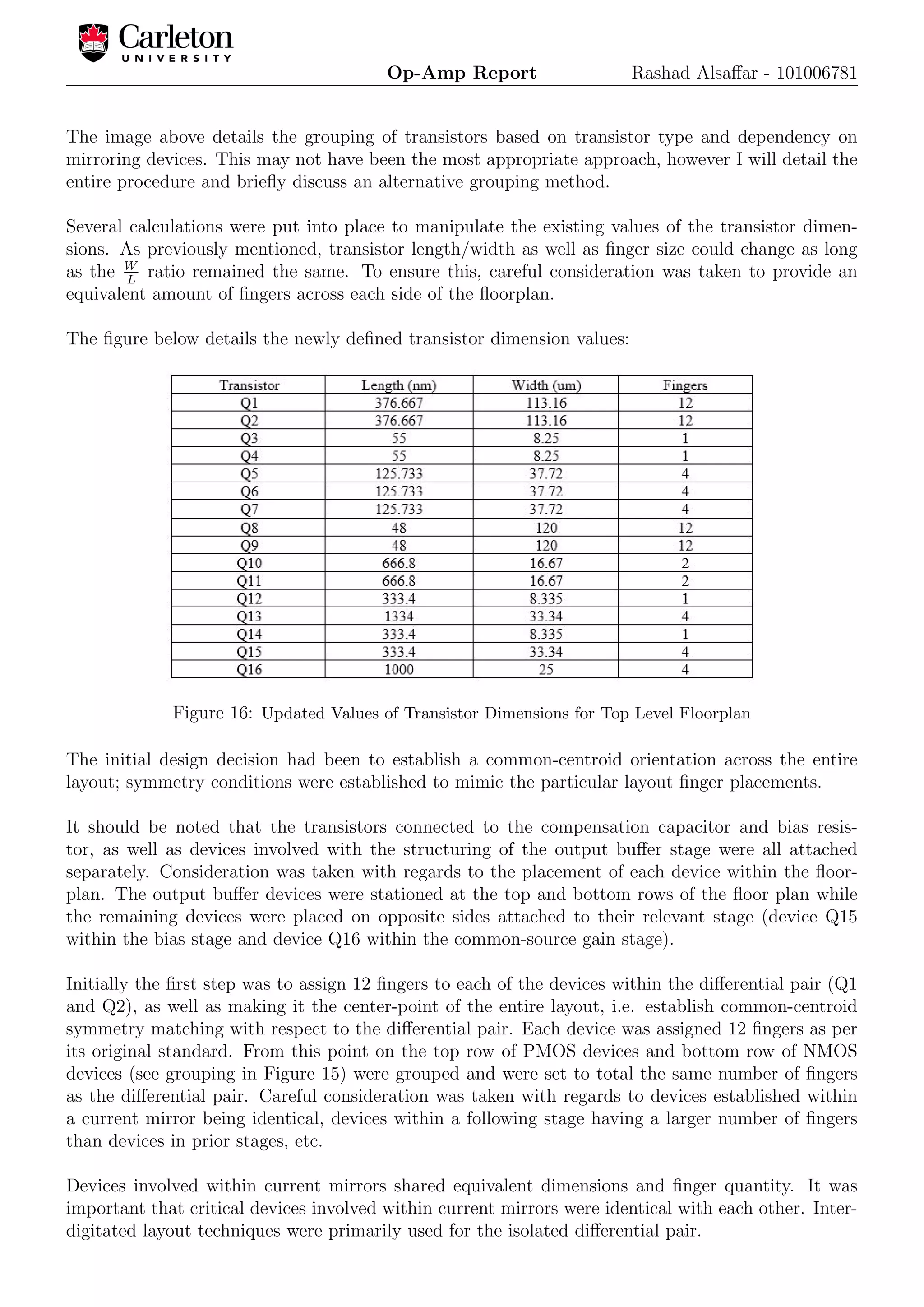 CMOS Operational Amplifier Design | PDF