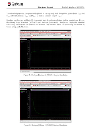 CMOS Operational Amplifier Design | PDF