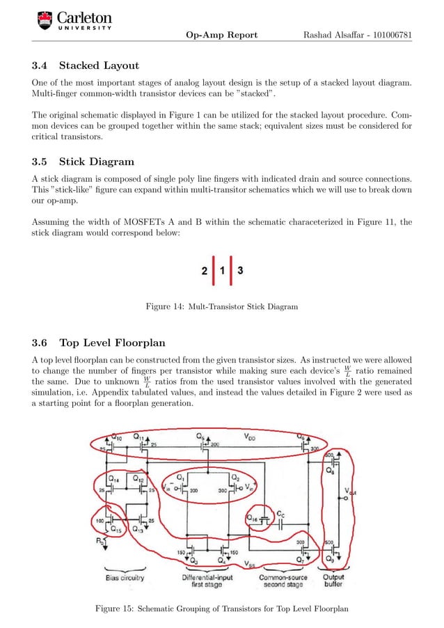 CMOS Operational Amplifier Design | PDF