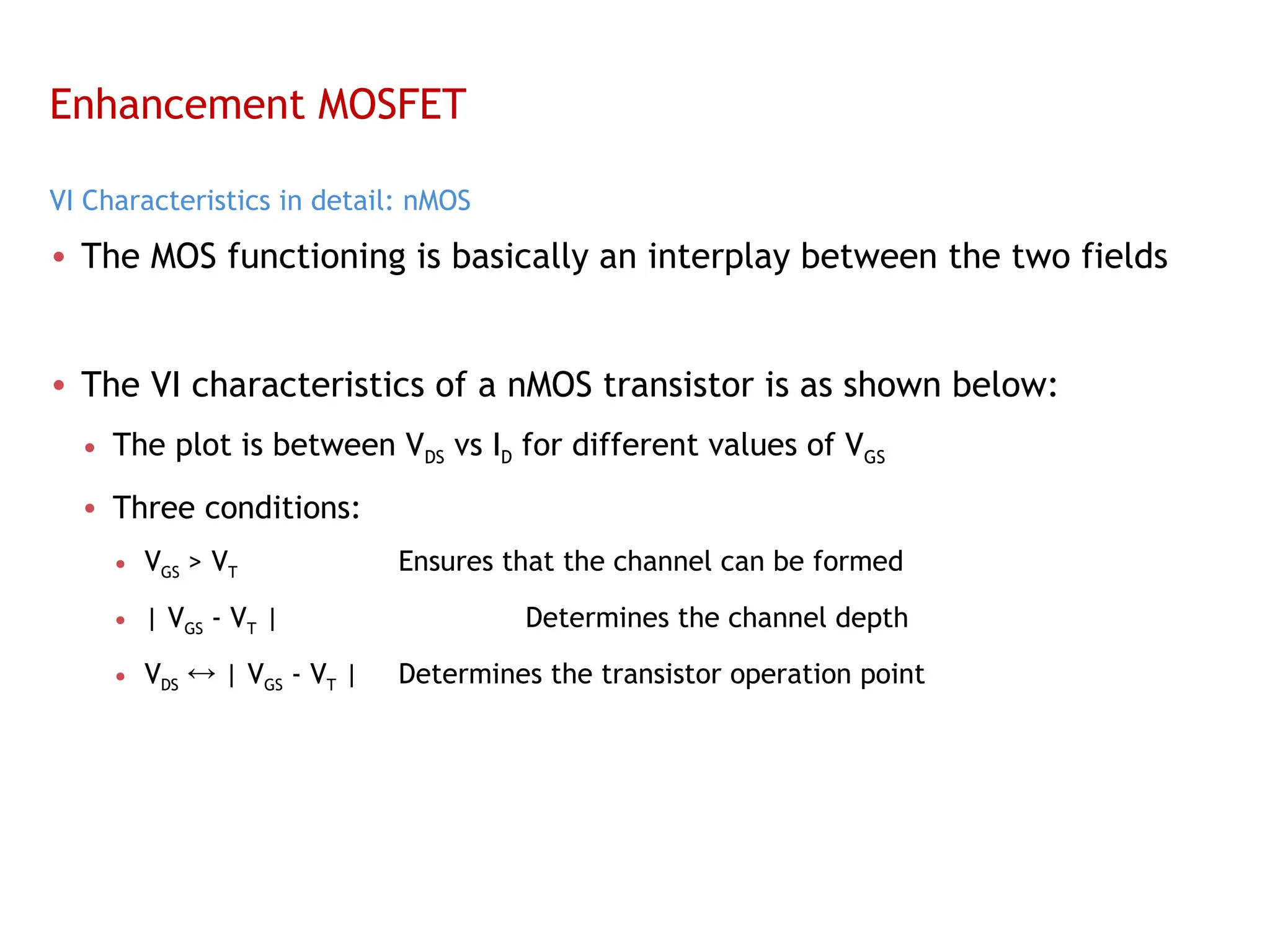 CMOS transistor and its concepts related | PPT