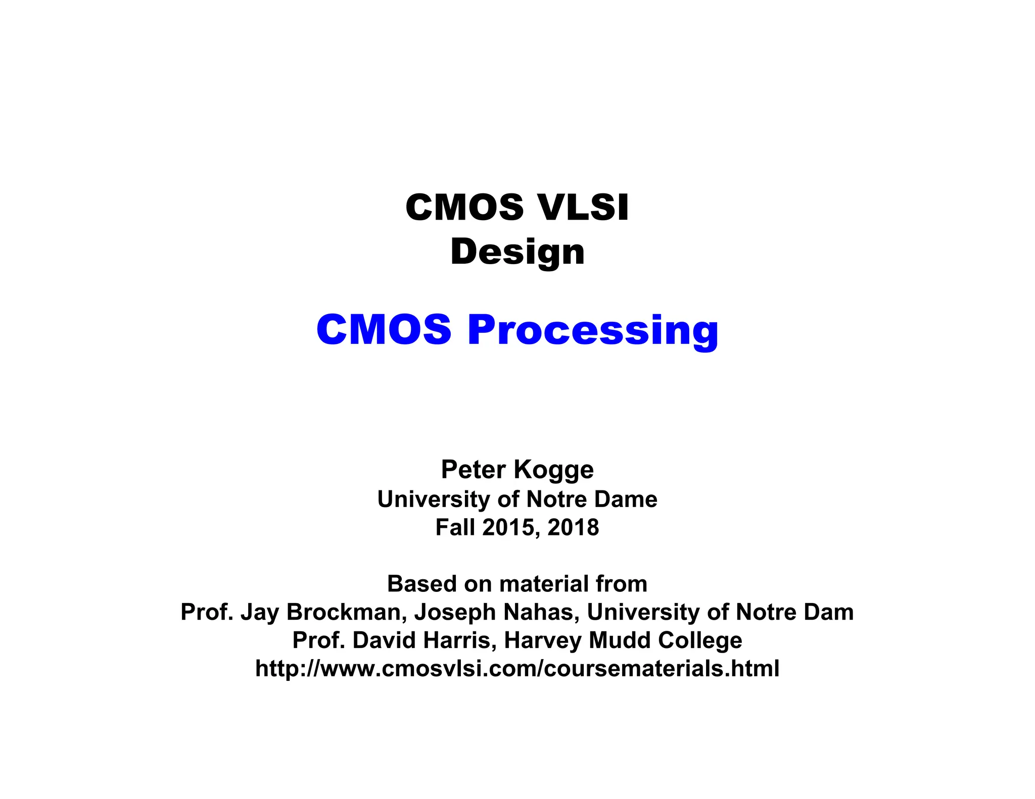 CMOS_Processfor knowing thestepsinvolvedpdf | PDF