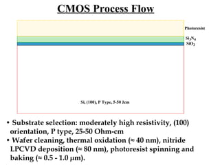 Cmos process flow | PPT
