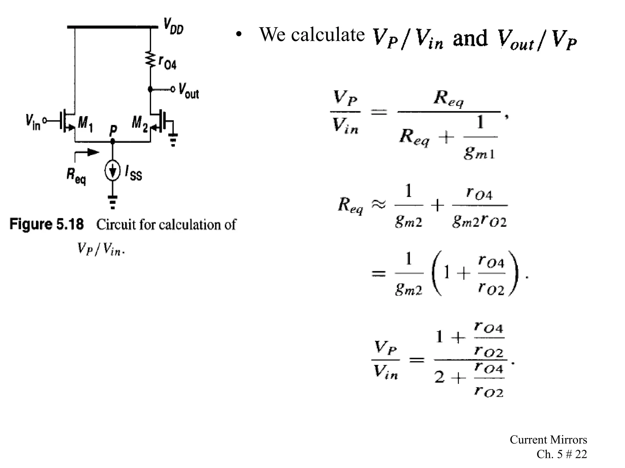 cmos Unit passive and active current mirrors 3 2023-24.ppt