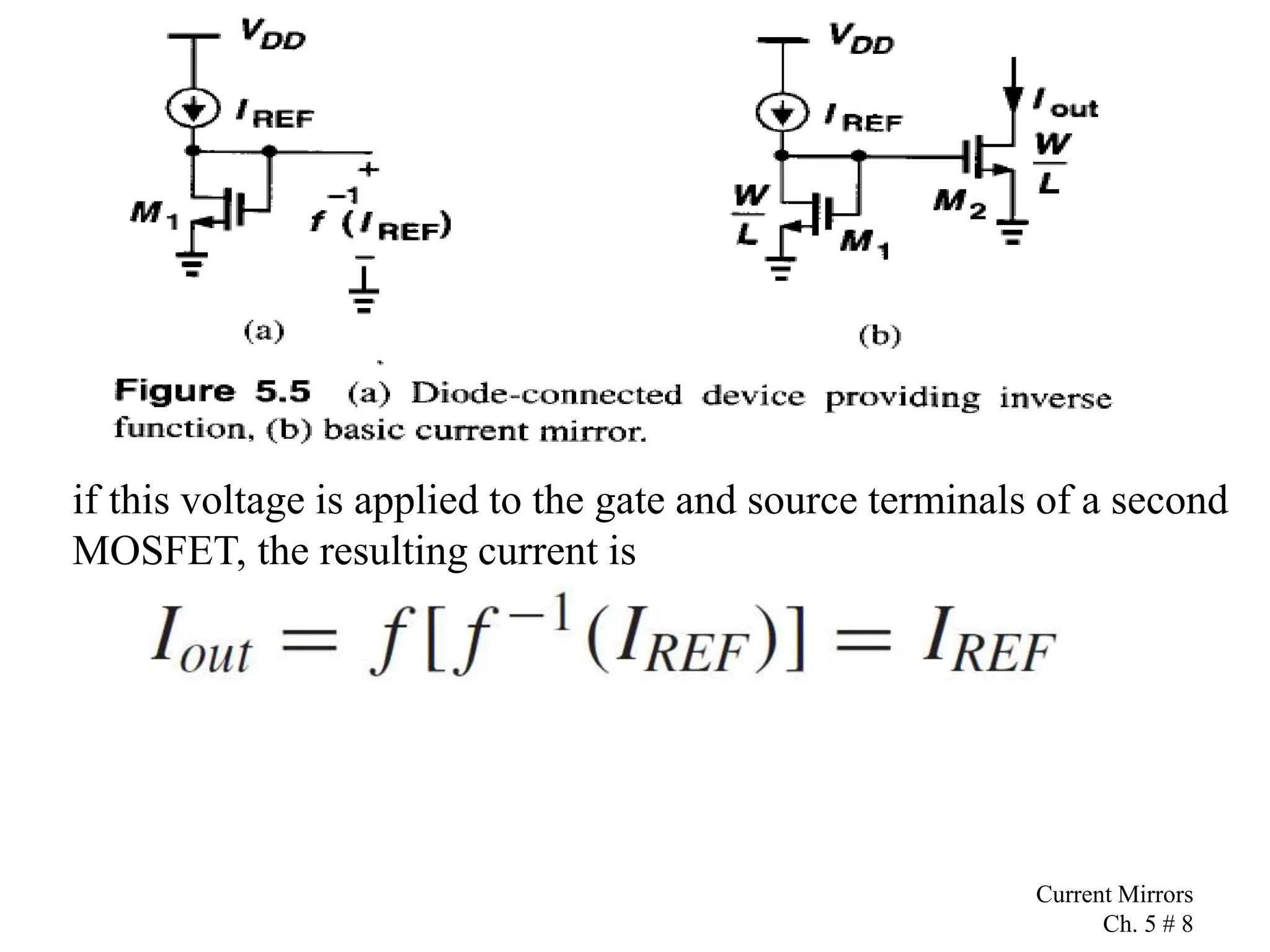 cmos Unit passive and active current mirrors 3 2023-24.ppt
