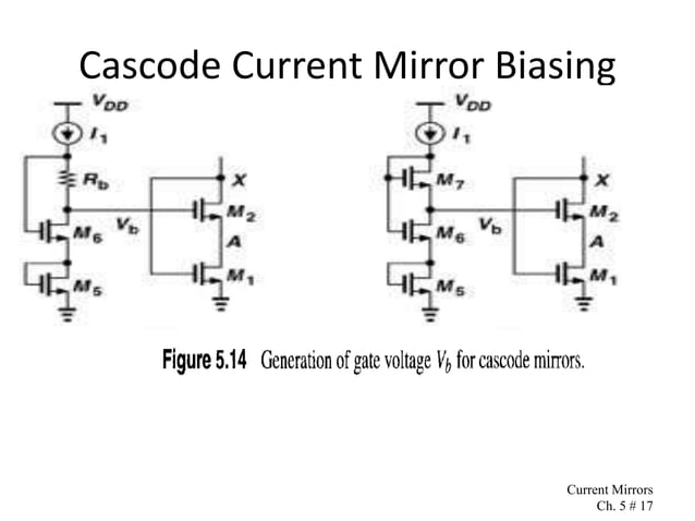 cmos Unit passive and active current mirrors 3 2023-24.ppt | Physics ...