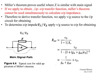 cmos Unit passive and active current mirrors 3 2023-24.ppt