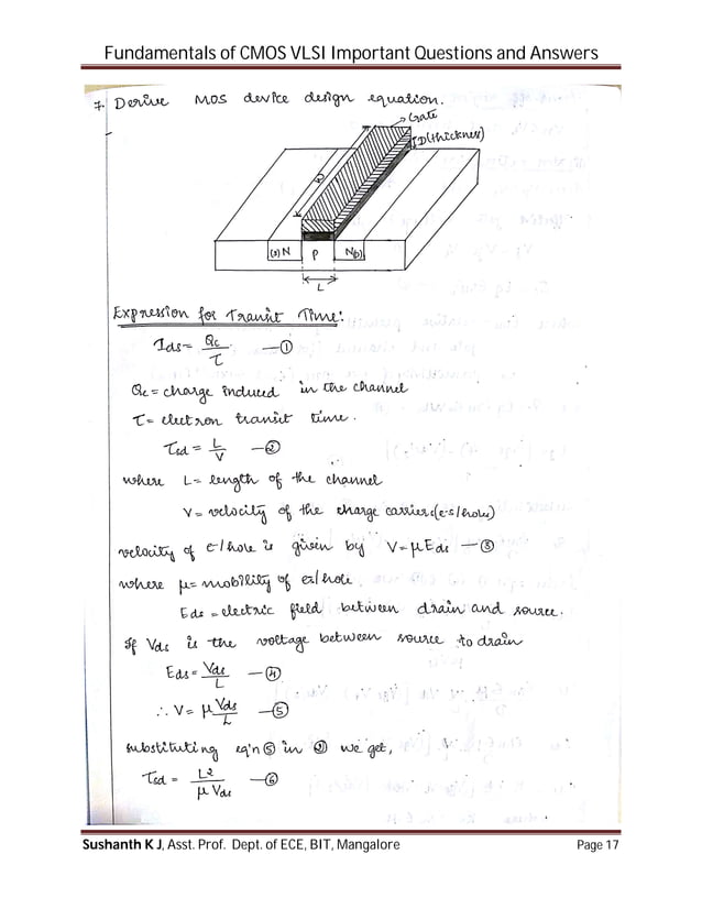 Fundamentals of CMOS VLSI Assignment questions with answers | PDF | Technology & Computing