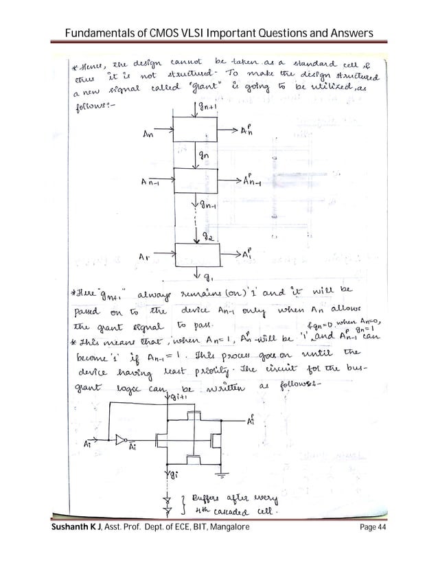 Fundamentals of CMOS VLSI Assignment questions with answers | PDF | Technology & Computing