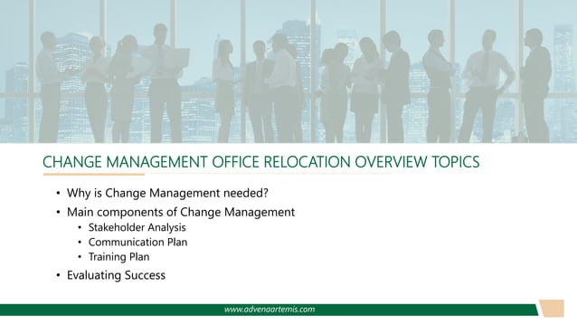 Change Management Overview - Office Relocations | PPT