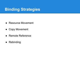 Dynamic Binding in mobile apps | PPTX | Computing | Technology & Computing