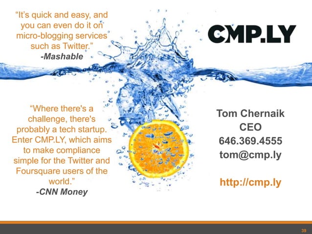 CMP.LY overview WOMMAUK 061812 | PPT
