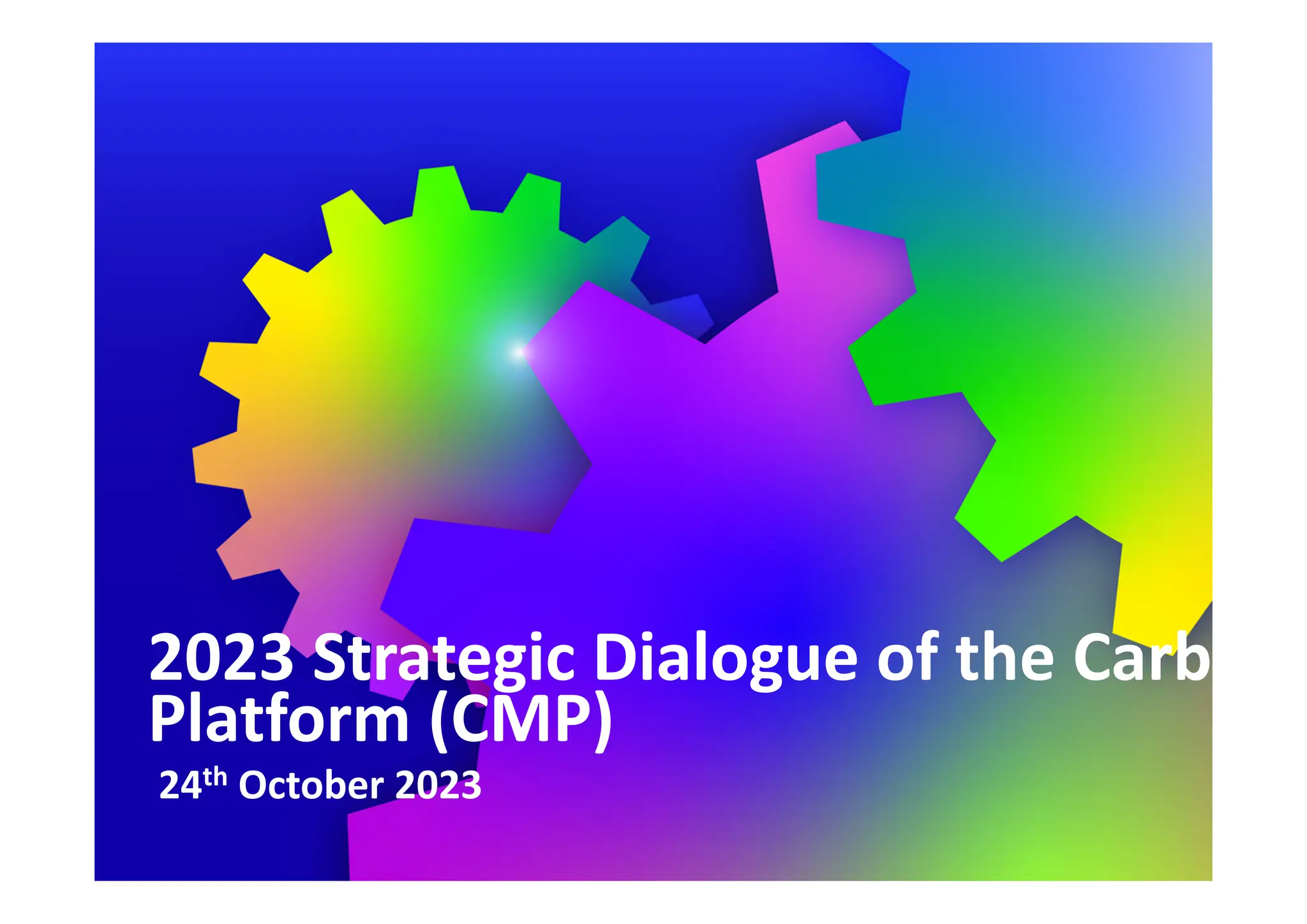8th Strategic Dialogue of the CMP - Alexandra Soezer, UNDP | PDF