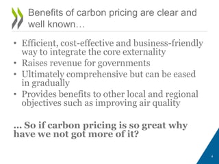 Designing carbon pricing instruments for ambitious climate policy ...