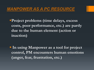Project control & Monitoring | PPTX