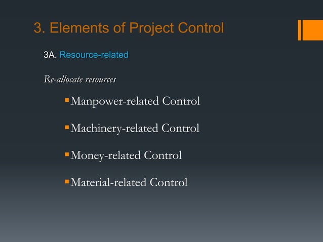 Project control & Monitoring | PPTX | Civil Engineering Industry | Industries