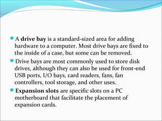 Cmp104 lec 3 component of computer | PPT