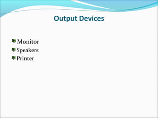 Cmp104 lec 3 component of computer | PPT