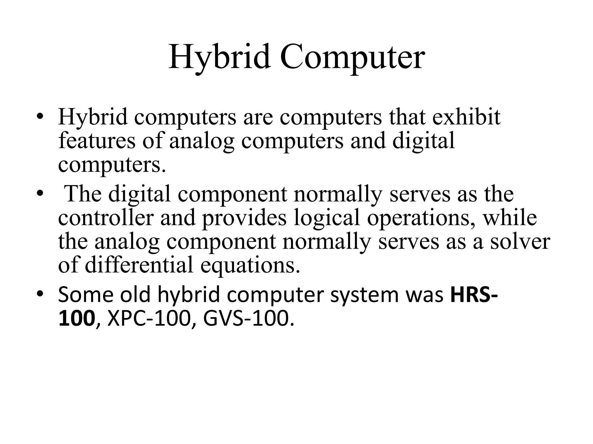 Cmp104 lec 4 types of computer | PPTX