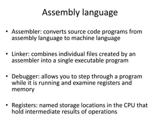 CMP 221.pptx computer science machine and assembly language | PPTX