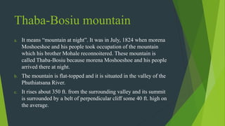 Tourism attraction in Lesotho 2024 .pptx