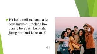 TUMELISO E NEPAHETSENG BY NOKOFA MAFEREKA | PPTX