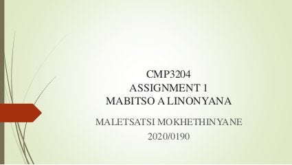 MABITSO A LINONYANA | PPT