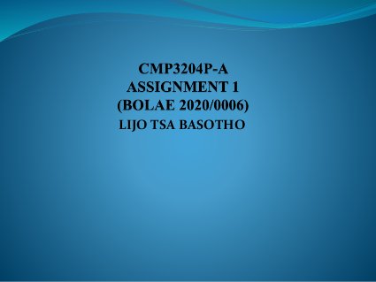 Lijo tsa Basotho | PPTX