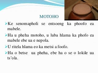 Lijo tsa Basotho | PPTX