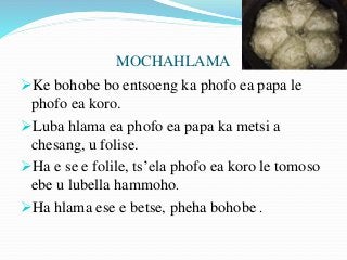 Lijo tsa Basotho | PPTX