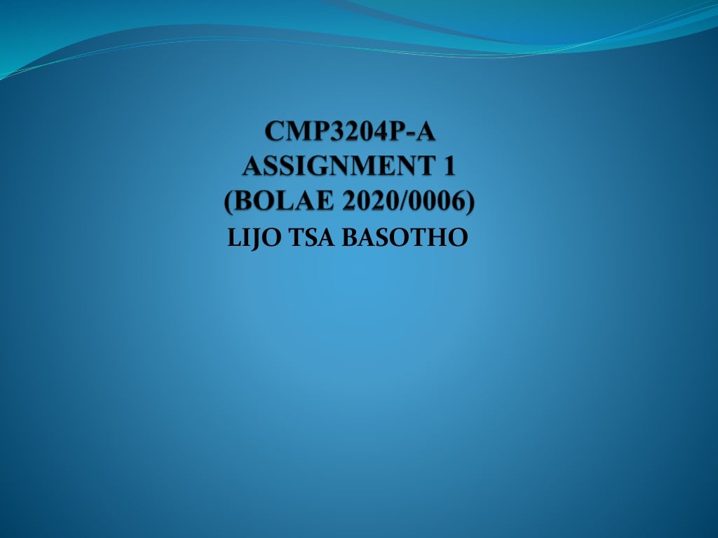 Lijo tsa Basotho | PPTX