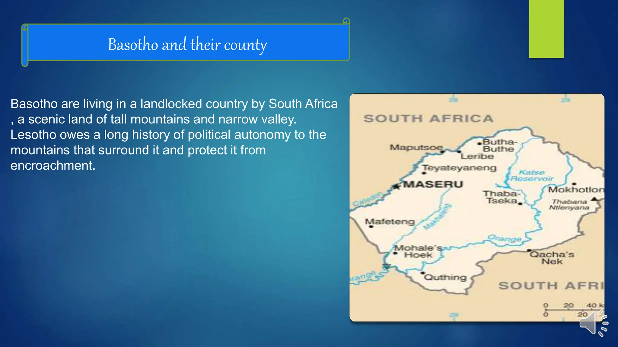 Basotho history, culture,attire and food | PPTX