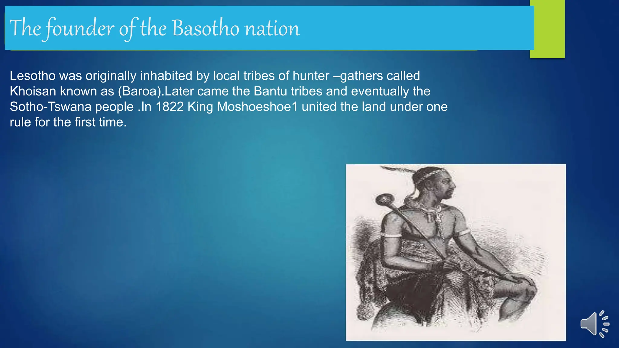 Basotho history, culture,attire and food | PPTX