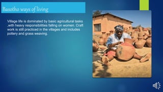 Basotho history, culture,attire and food | PPTX