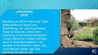 TOURISM ATTRACTIONS IN LESOTHO BY RAISI. | PPTX