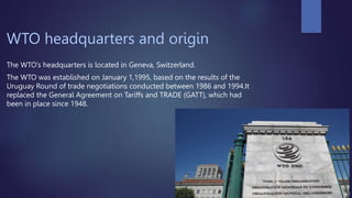 Information about WTO | PPT