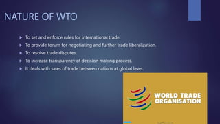 Information about WTO | PPT
