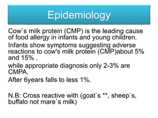 Cow milk protein energy | PPTX