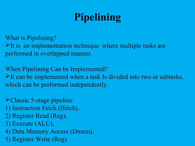 Pipelining & All Hazards Solution | PPT | Programming Languages | Computing