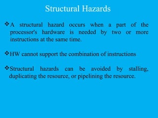 Pipelining & All Hazards Solution | PPT