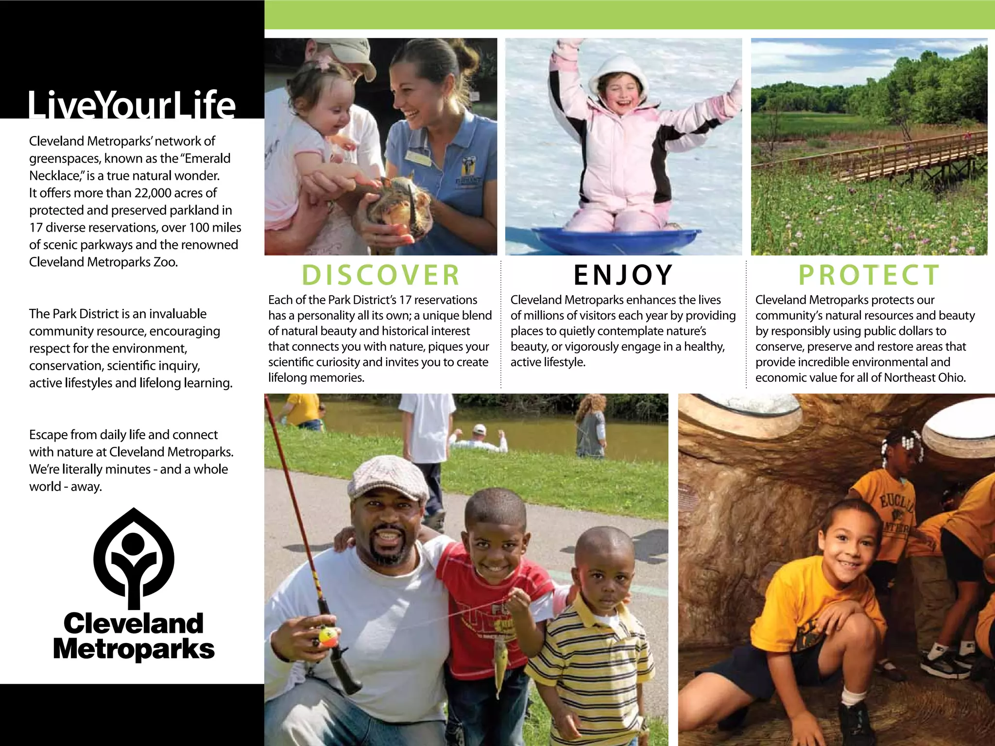 Cleveland Metroparks marketing brochure | PDF